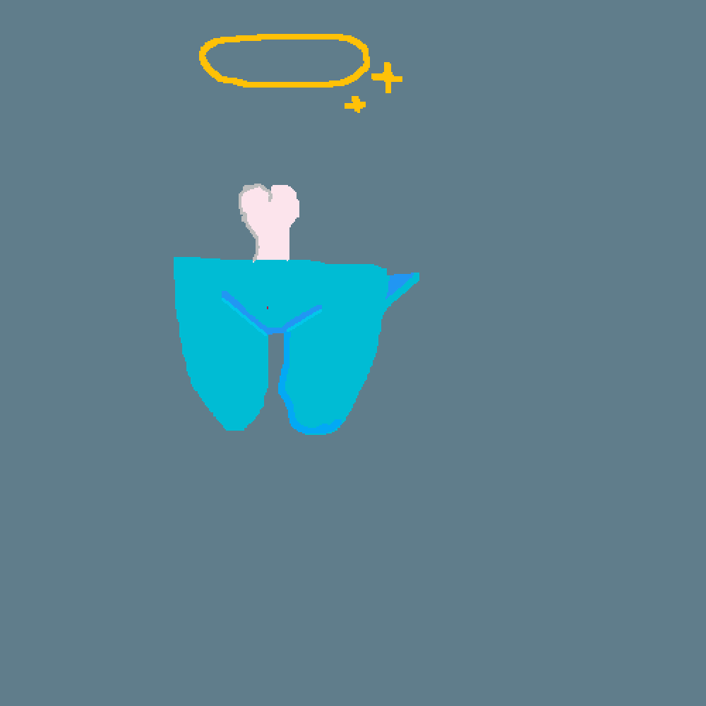 Pixilart - Rip blue by Uhm-chile