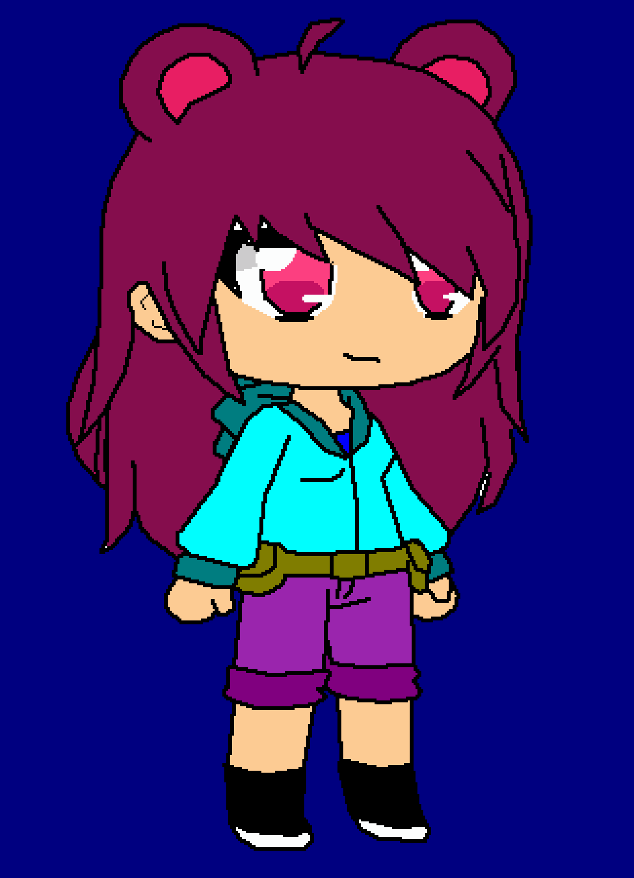 Pixilart - Gacha bear by Nerdygirl3000