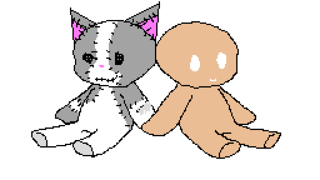 Editing Ragdoll chibi collab - Free online pixel art drawing tool ...