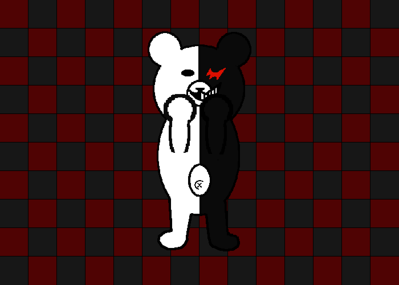 Dangan Ronpa Monobear Wallpaper