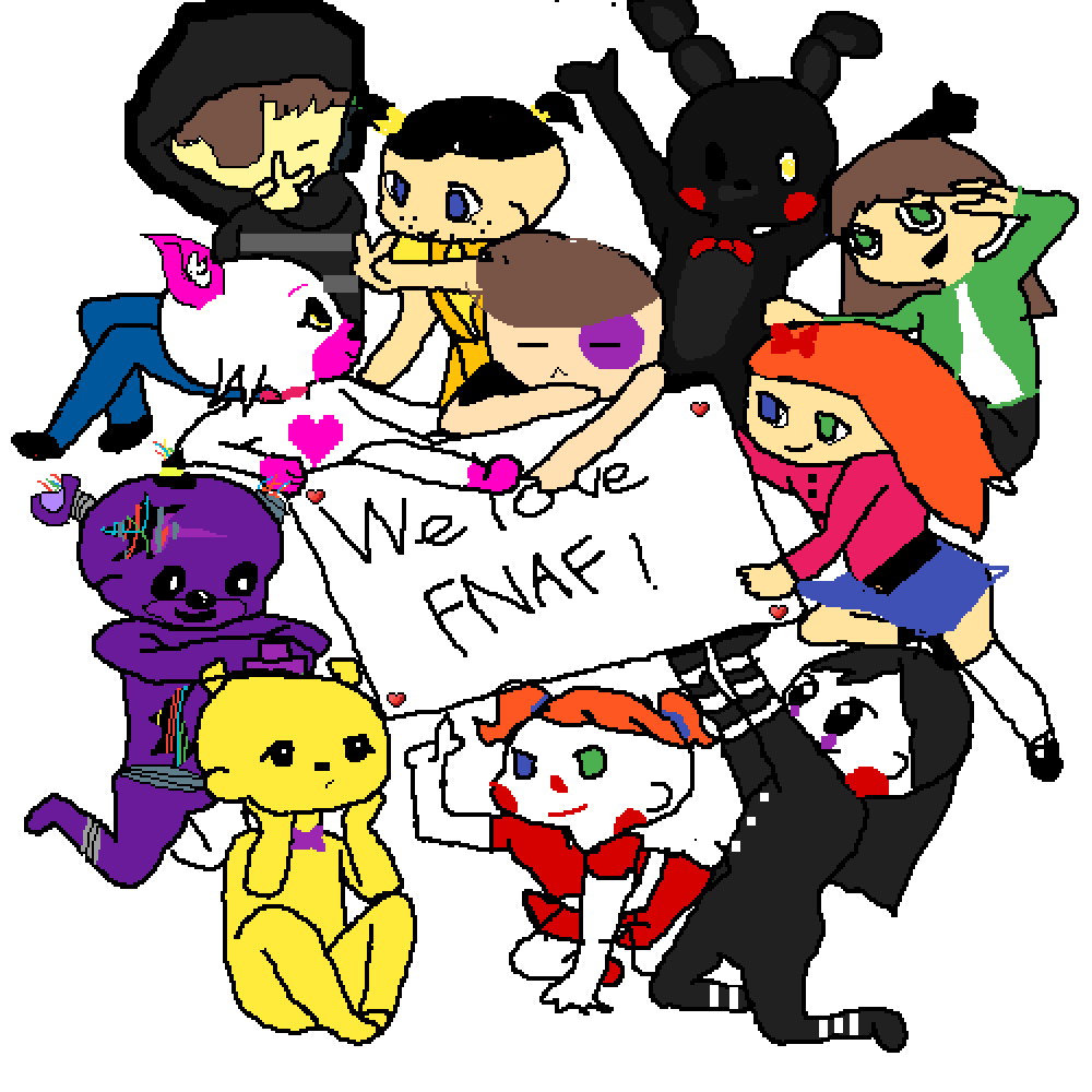 Editing Michael afton - Free online pixel art drawing tool - Pixilart