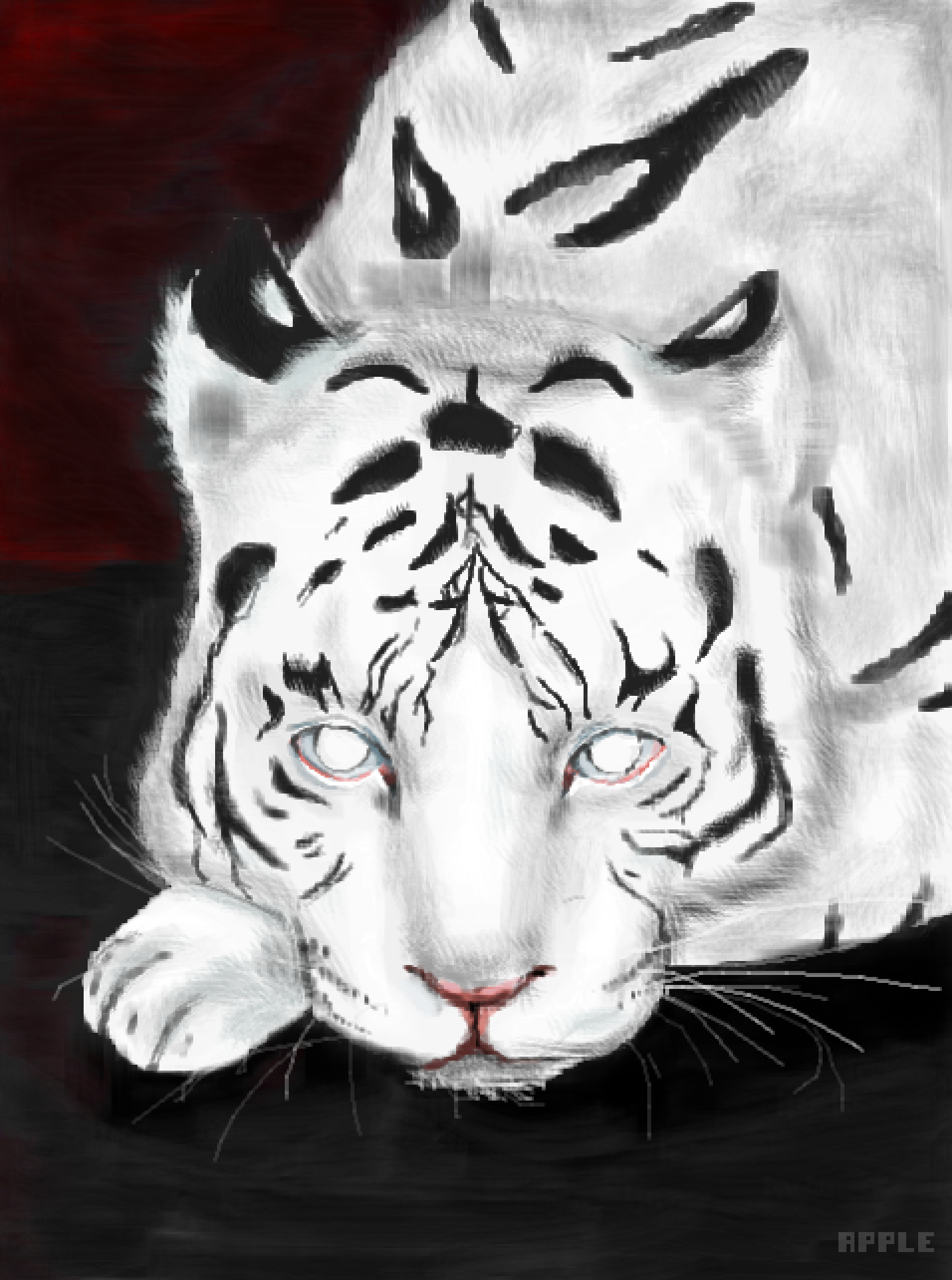 Pixilart - soul tiger by anarchistera