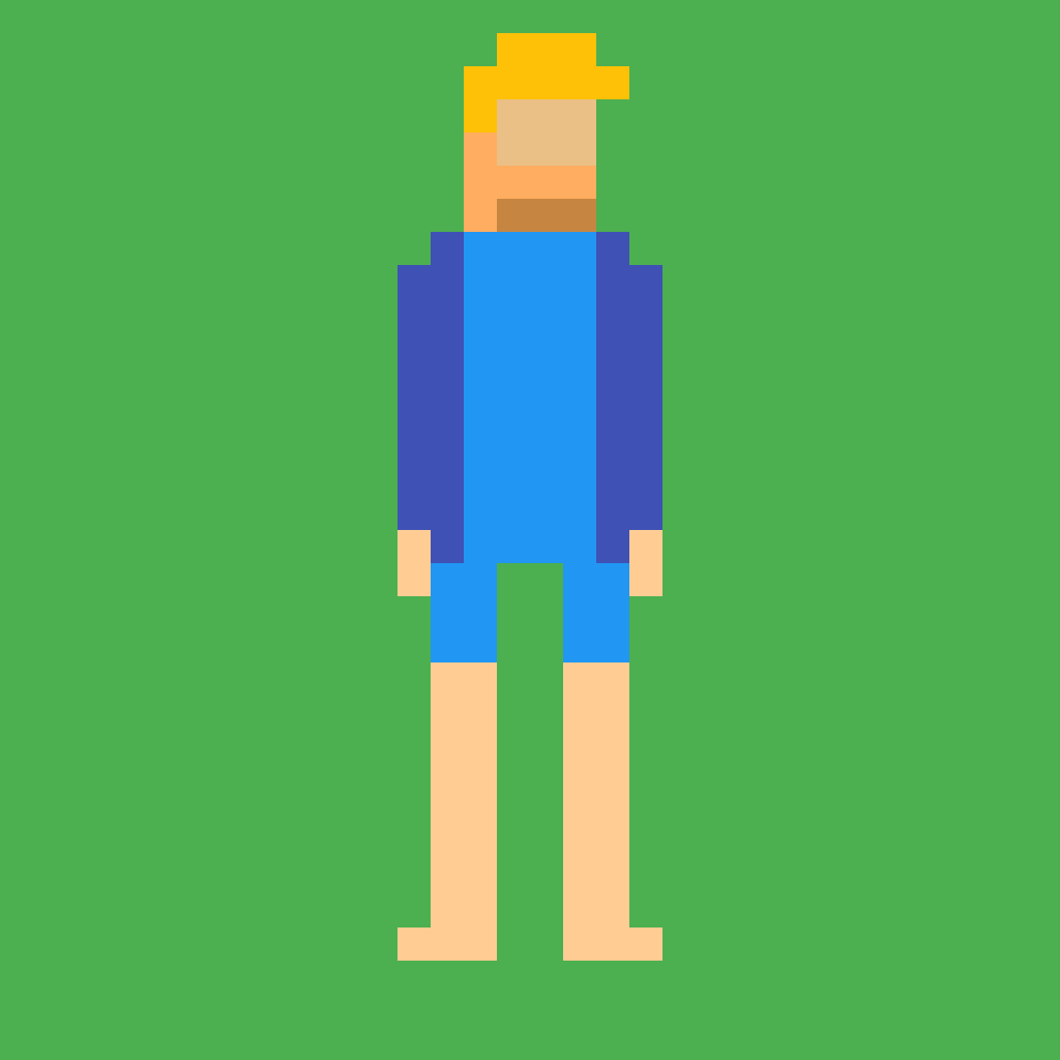 Editing 8 bit person colab (by me) - Free online pixel art drawing tool ...