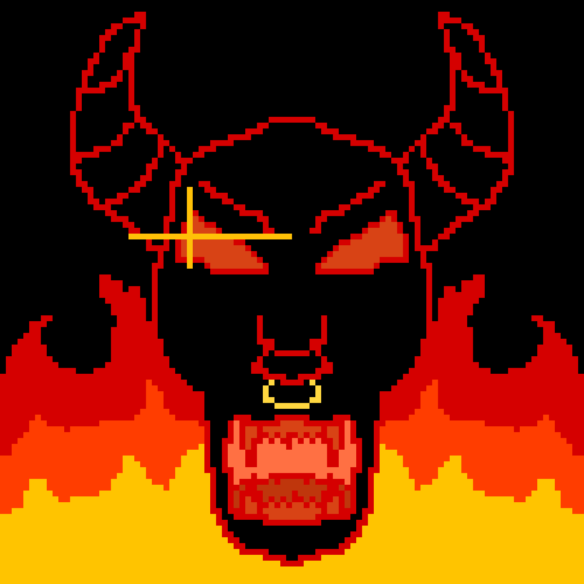 Pixilart - satan by RavenBloods17