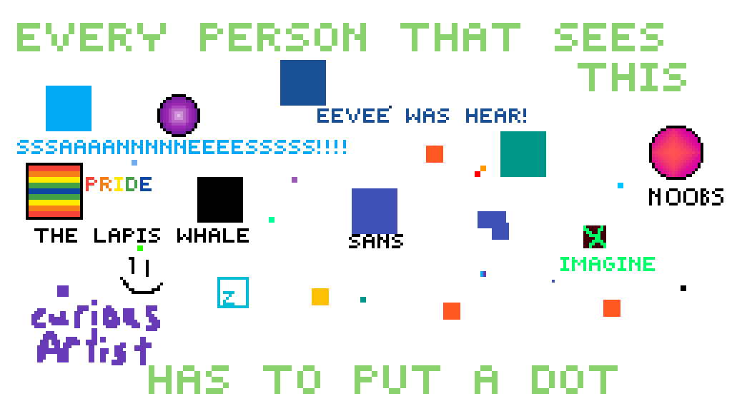 Editing Add a dot! - Free online pixel art drawing tool - Pixilart