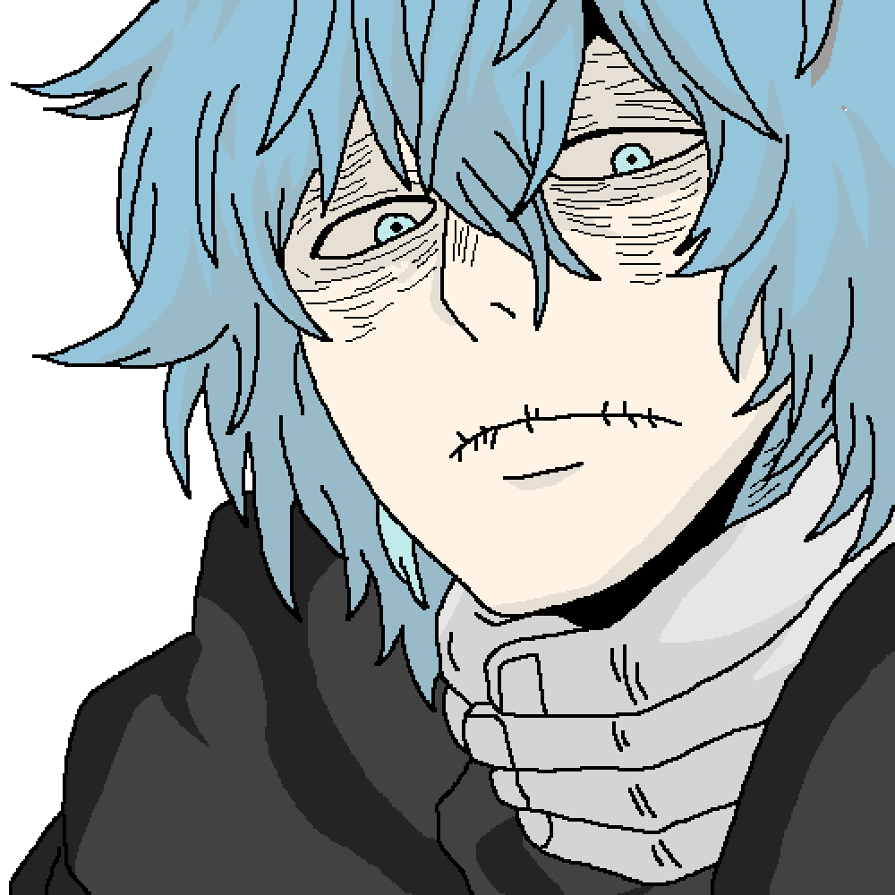 Pixilart - Shigaraki by AkaneClaw