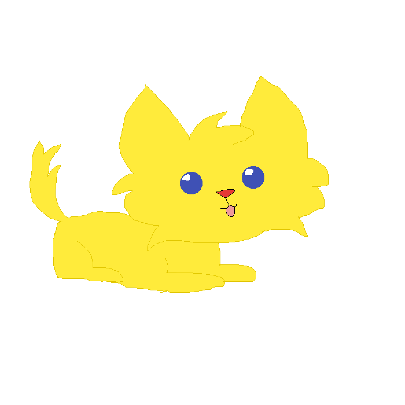 Pixilart - I guess i'm a peanut cat now by TheHolyPeanut