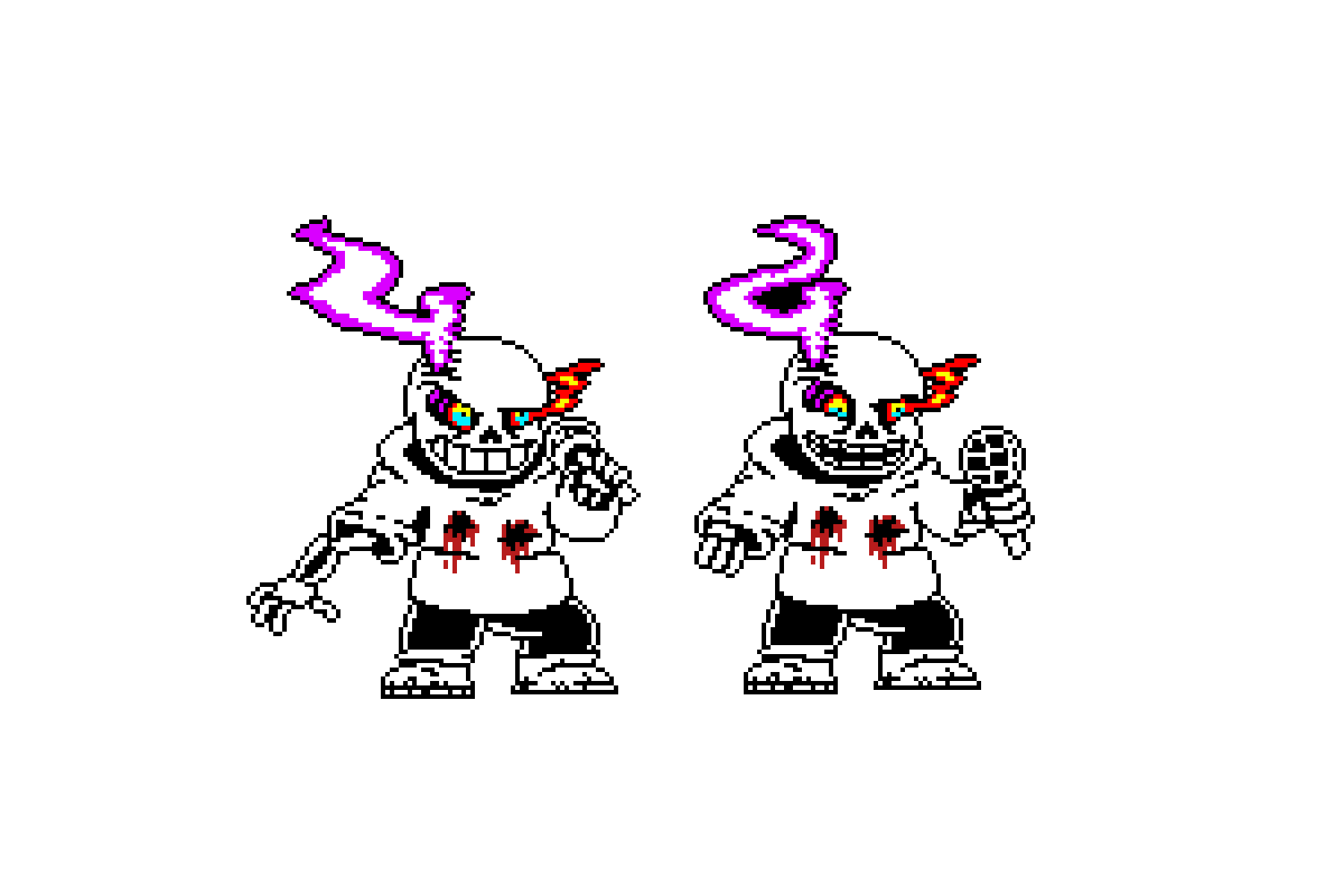 Pixilart - FNF DT phases 1 and 2 by animator-496