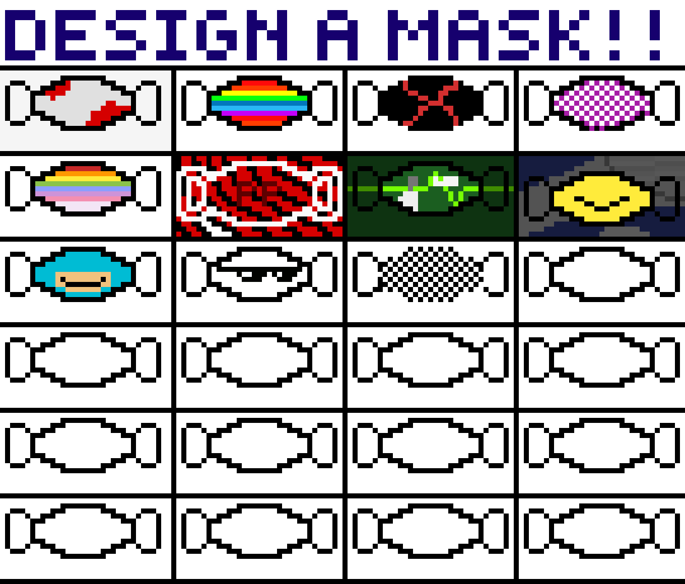 Edición design a mask pls - Herramienta gratuita de dibujo en línea de ...