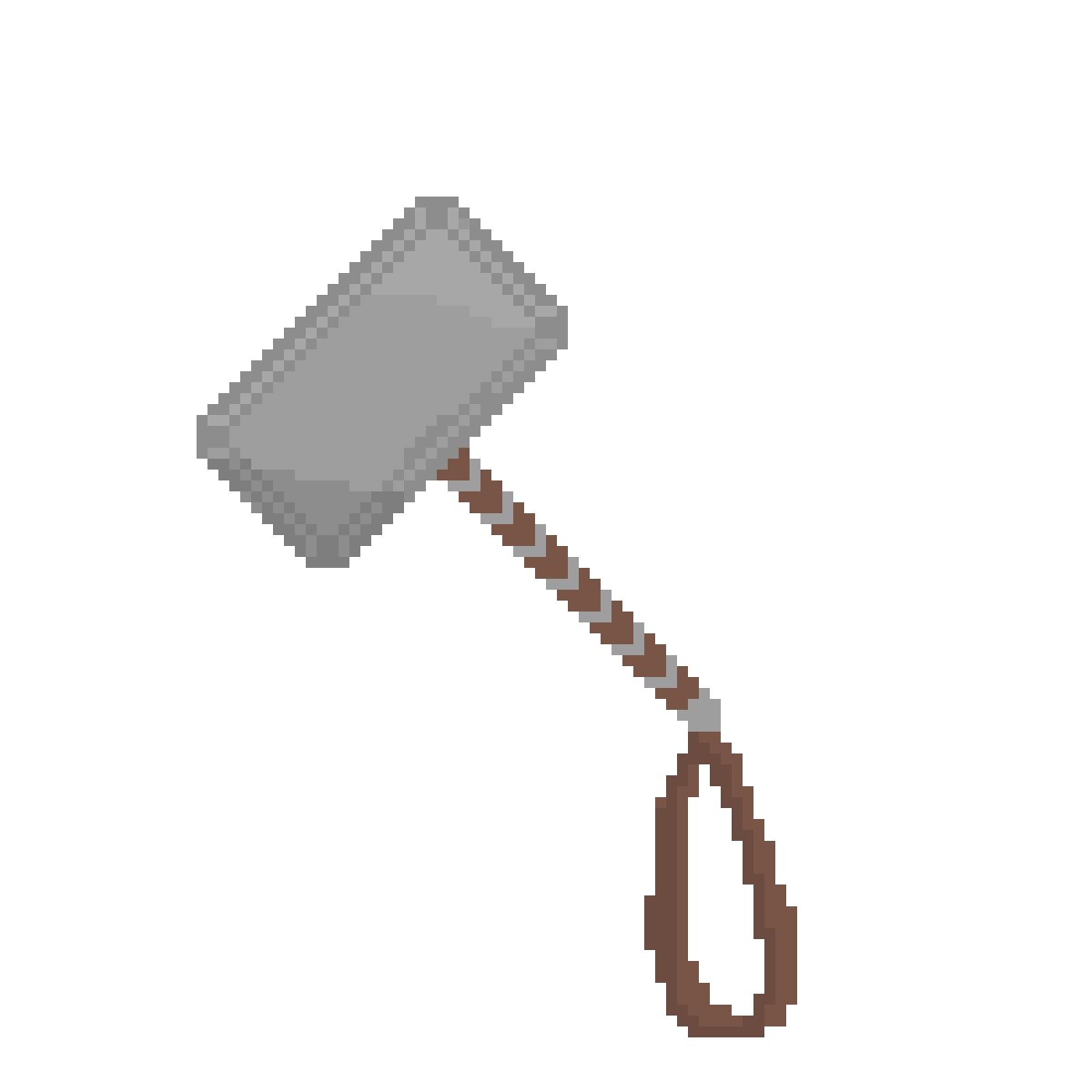 Pixilart - Thor's Hammer by zranky