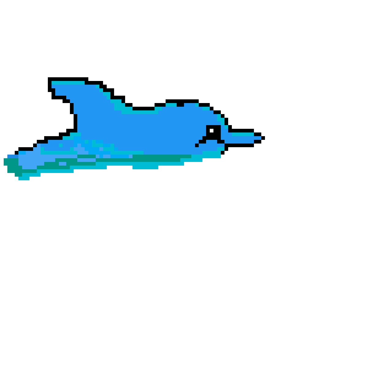 Pixilart - Dolphin by DDes