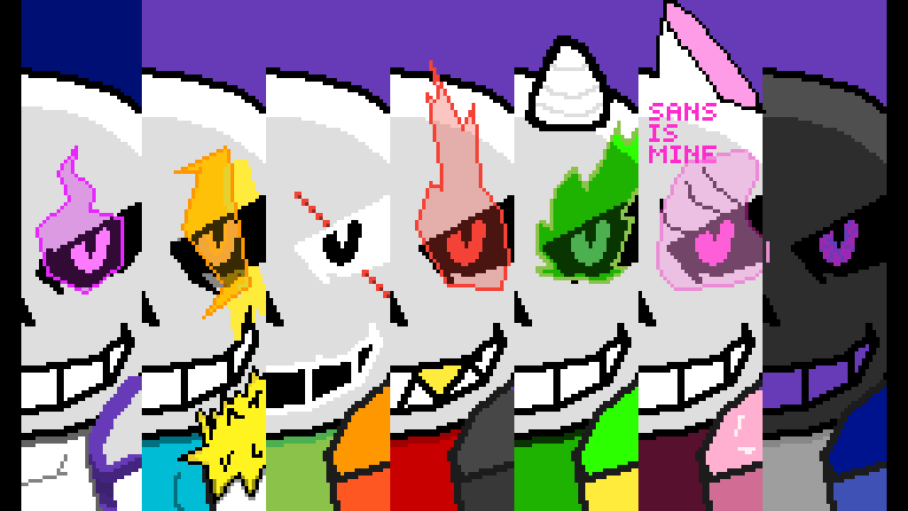 Pixilart - Dark Sans by DsFighterGaming