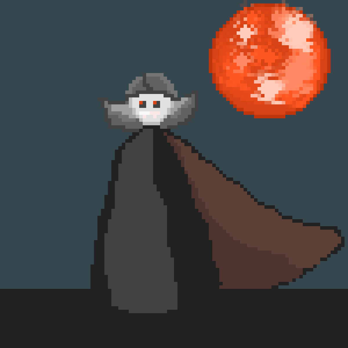 Pixilart - Blood Moon by PSyt