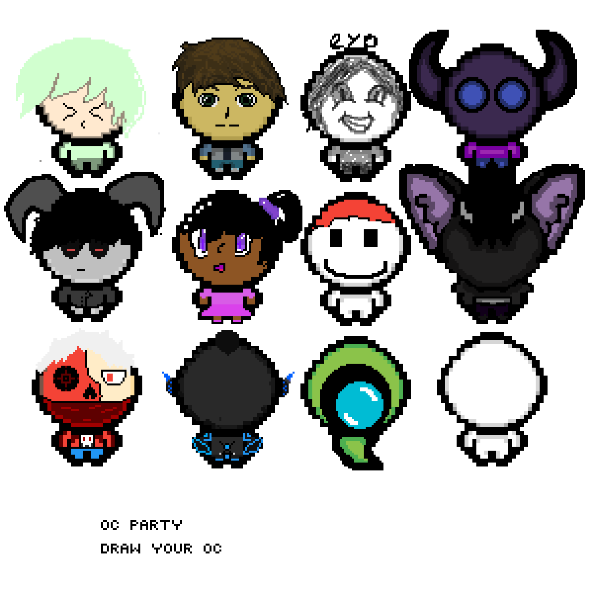 Pixilart - Draw you OC in the style of The Binding Of Isaac by PixelTale