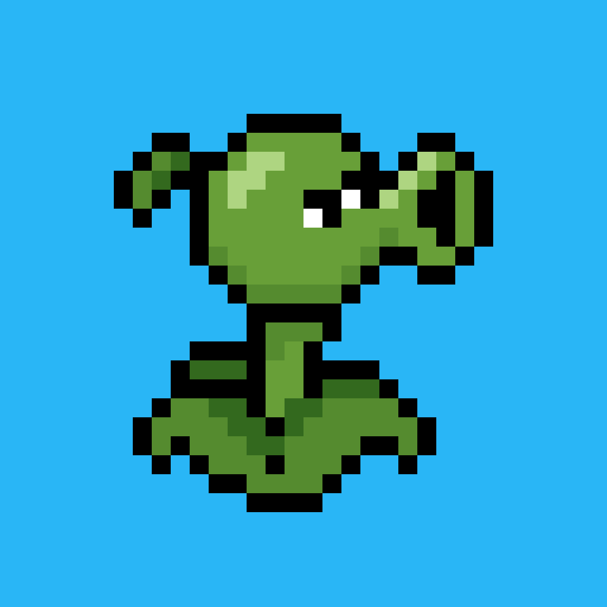 Edición Peashooter - Herramienta gratuita de dibujo en línea de pixel ...