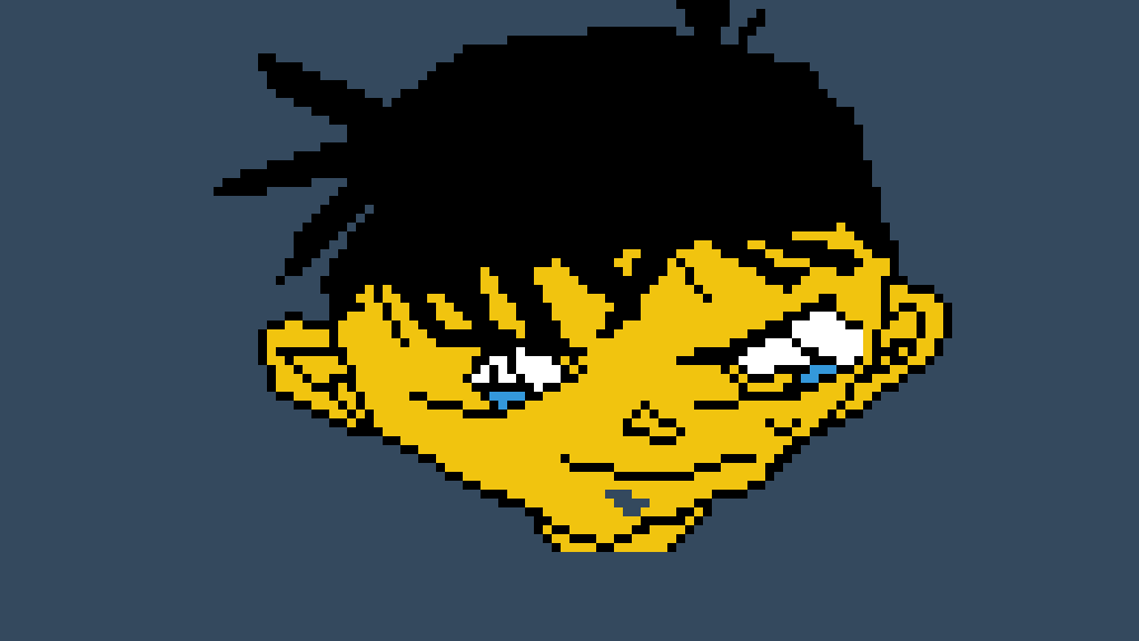 Editing Edogawa Conan - Free online pixel art drawing tool - Pixilart