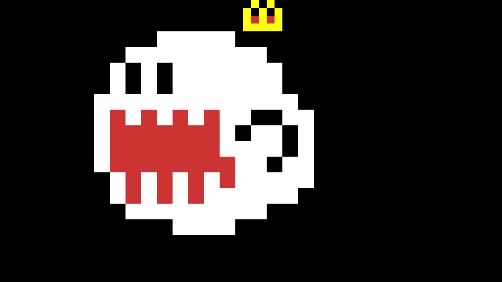 Pixilart - King Boo by lukescott