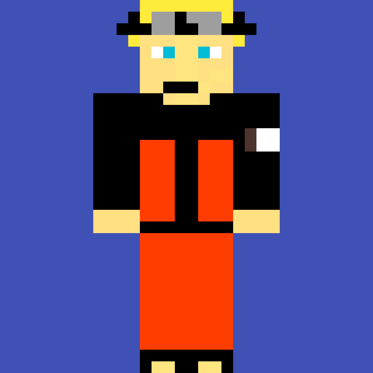 Editing Minecraft naruto - Free online pixel art drawing tool - Pixilart