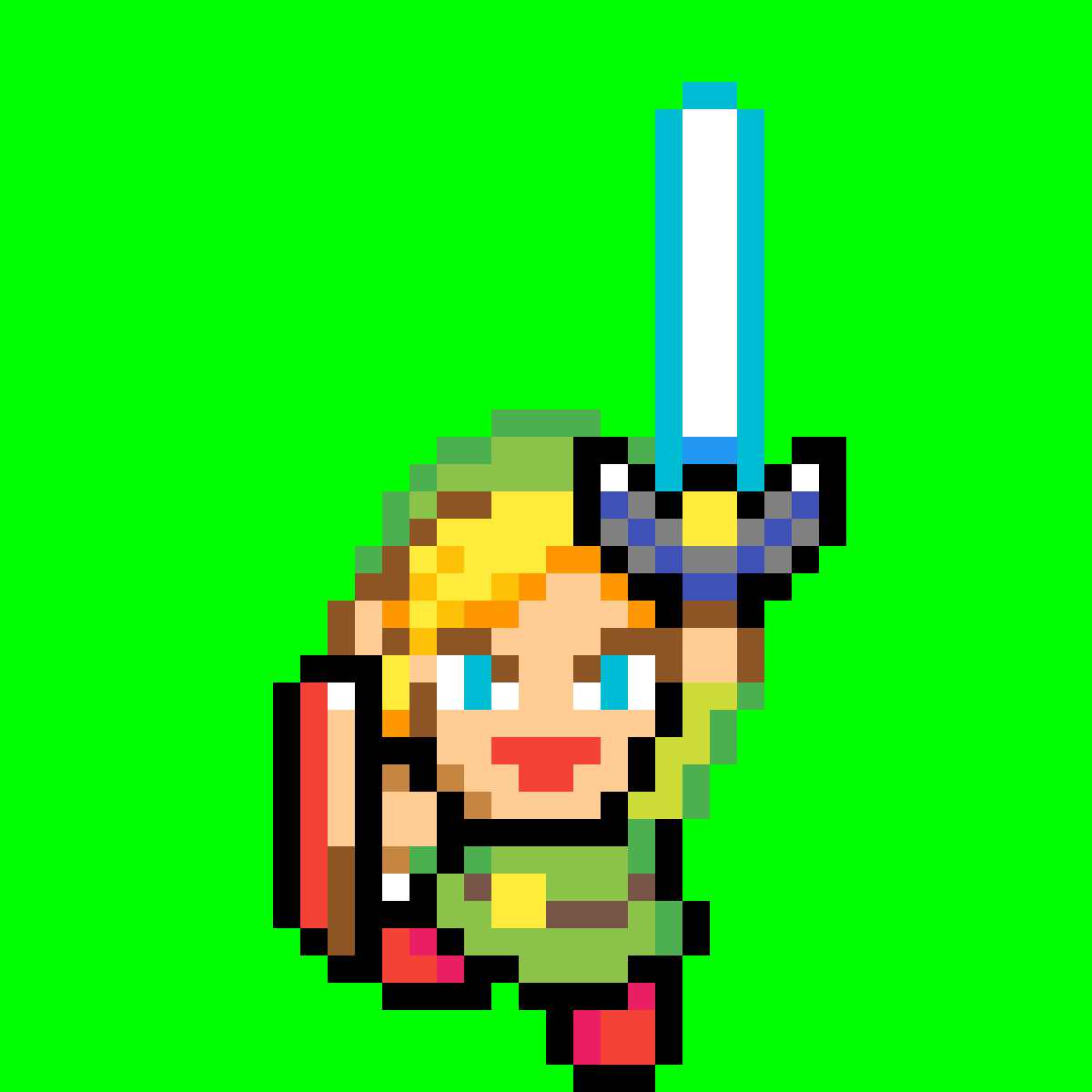 Editing Toon Link (with Master Sword and Hero's Shield) - Free online ...