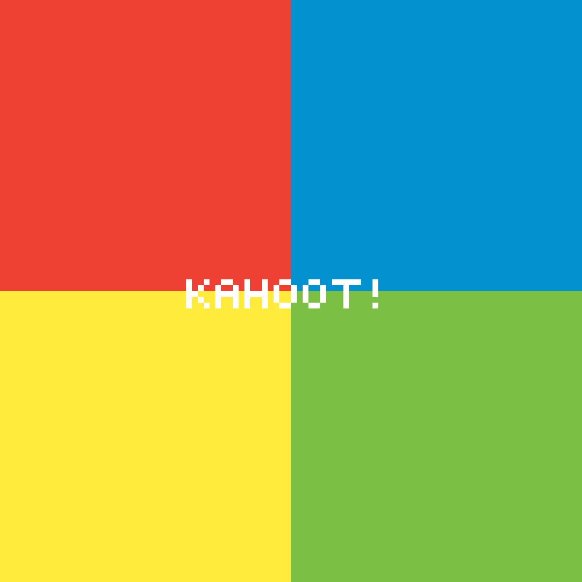 Editing kahoot - Free online pixel art drawing tool - Pixilart