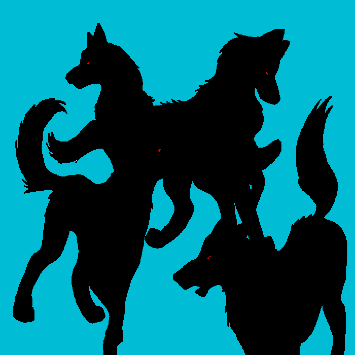 Pixilart - Ultima Wolf Pack by Star-drawer