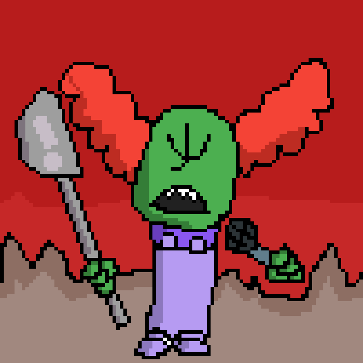 Pixilart - Trickyer by Derekcupcake714