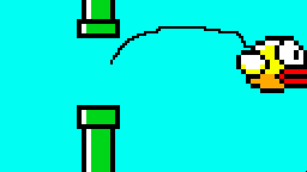 Editing Flappy bird - Free online pixel art drawing tool - Pixilart