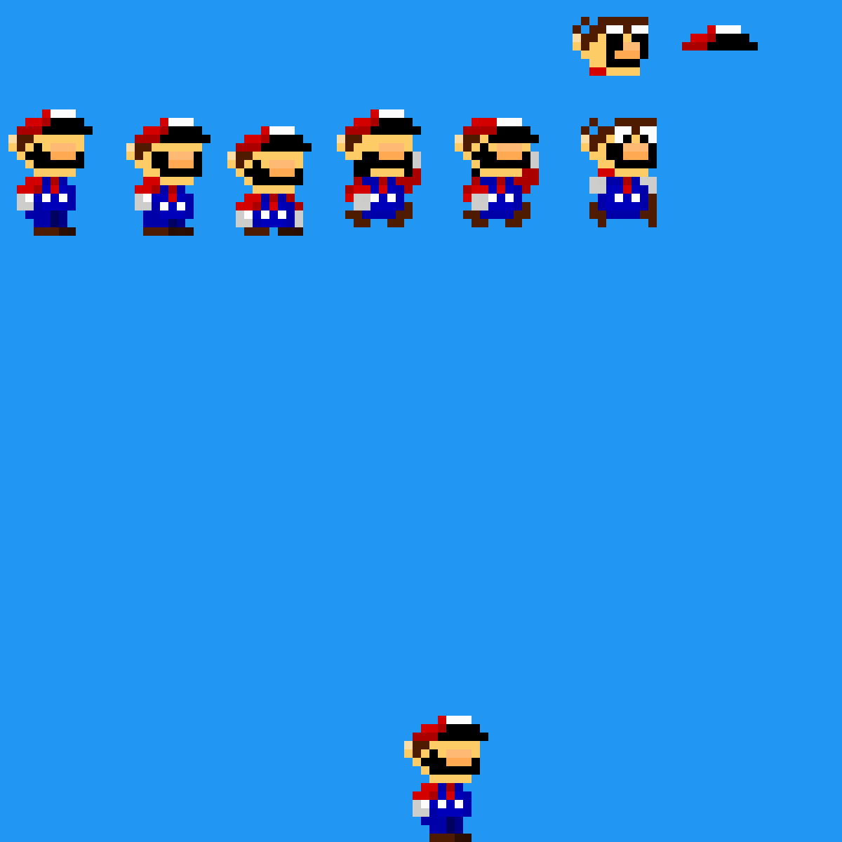 Random Mario by The-Mario-Guy - Pixilart