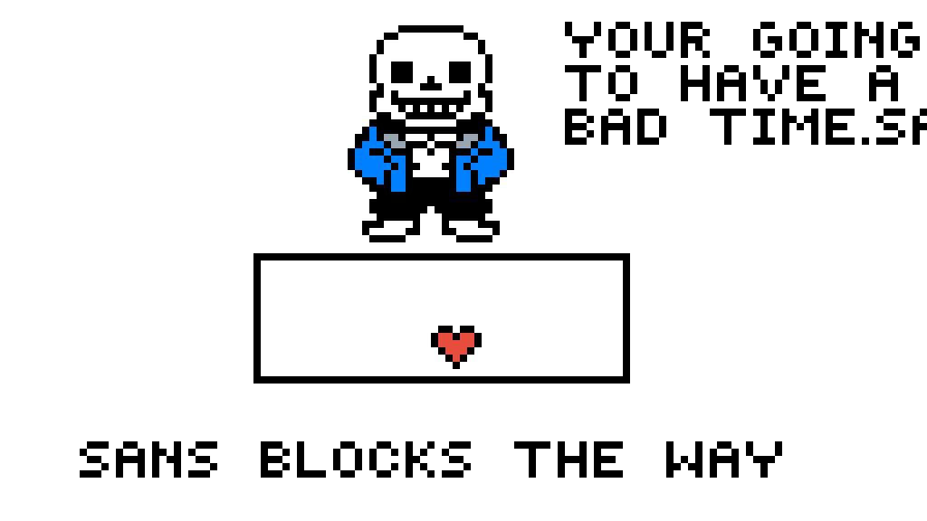 Pixilart - sans battle by basketballlife