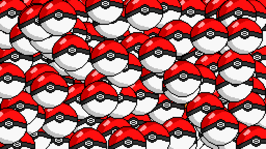 Editing POKEBALLS GO!!!! - Free online pixel art drawing tool - Pixilart
