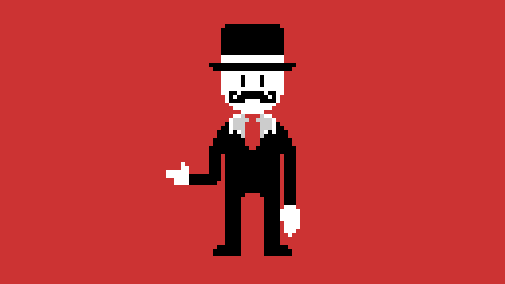 Pixilart - Mr. 'Stache. by MrHivee