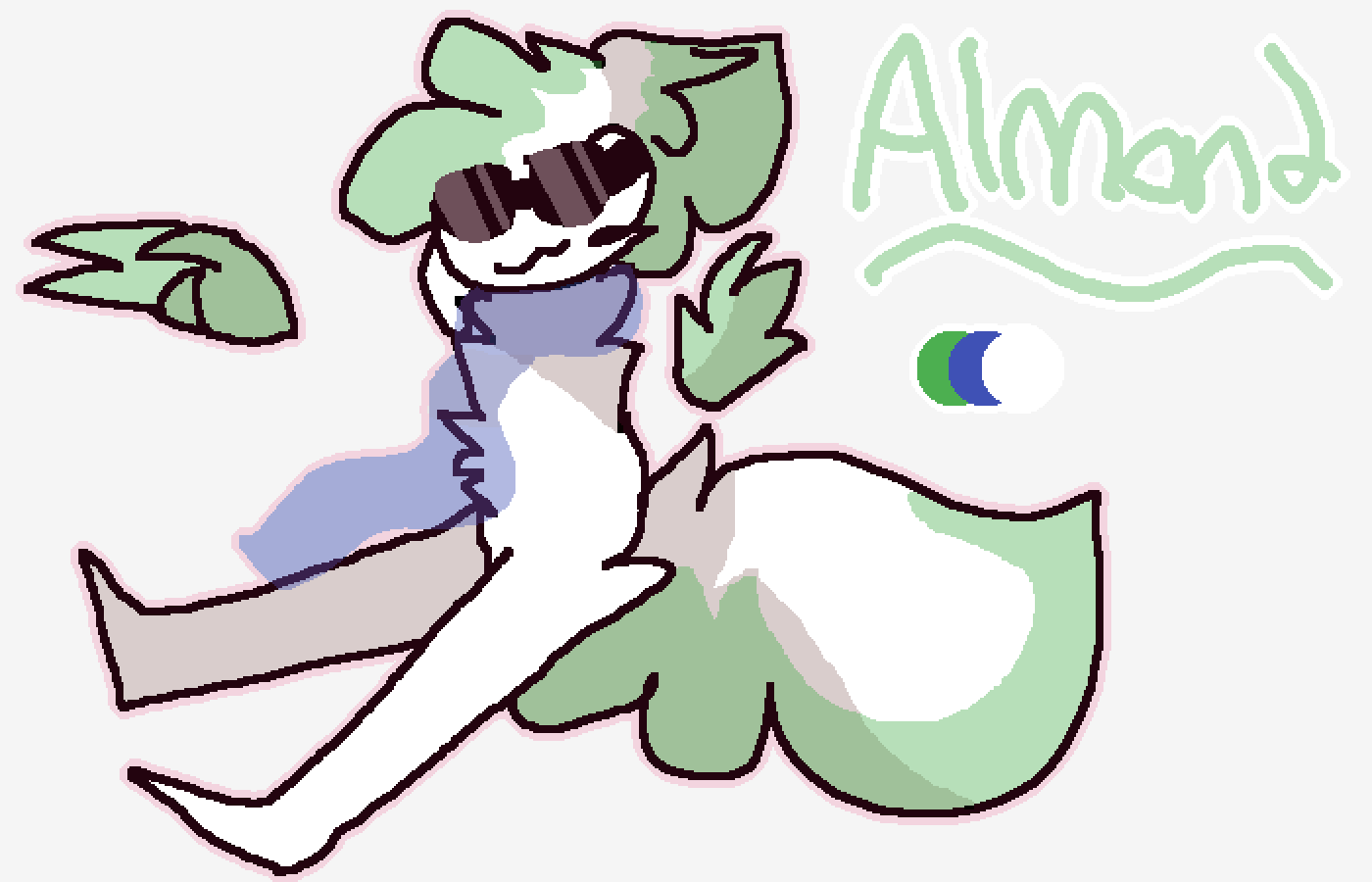 Pixilart - || Almond || OC by FlavoredBeans