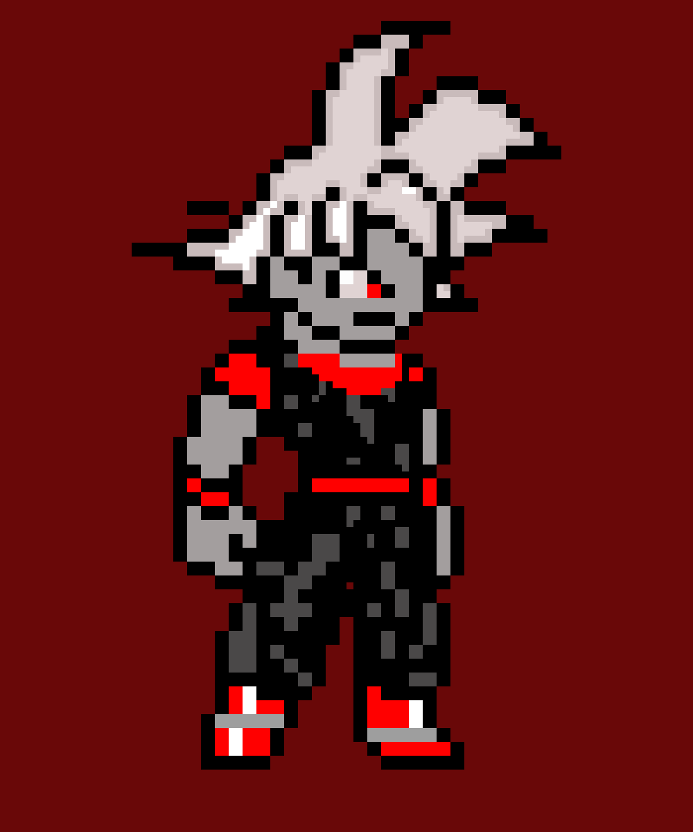 Pixilart - Clone Goku Dragon Ball FightersZ by Whitfield