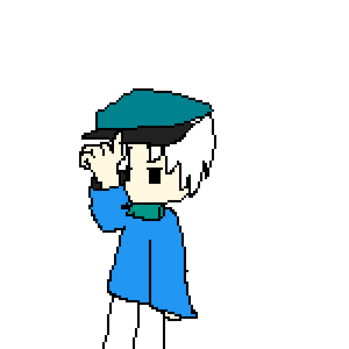 Pixilart - smol bean Officer Stop by AthuzXDOK