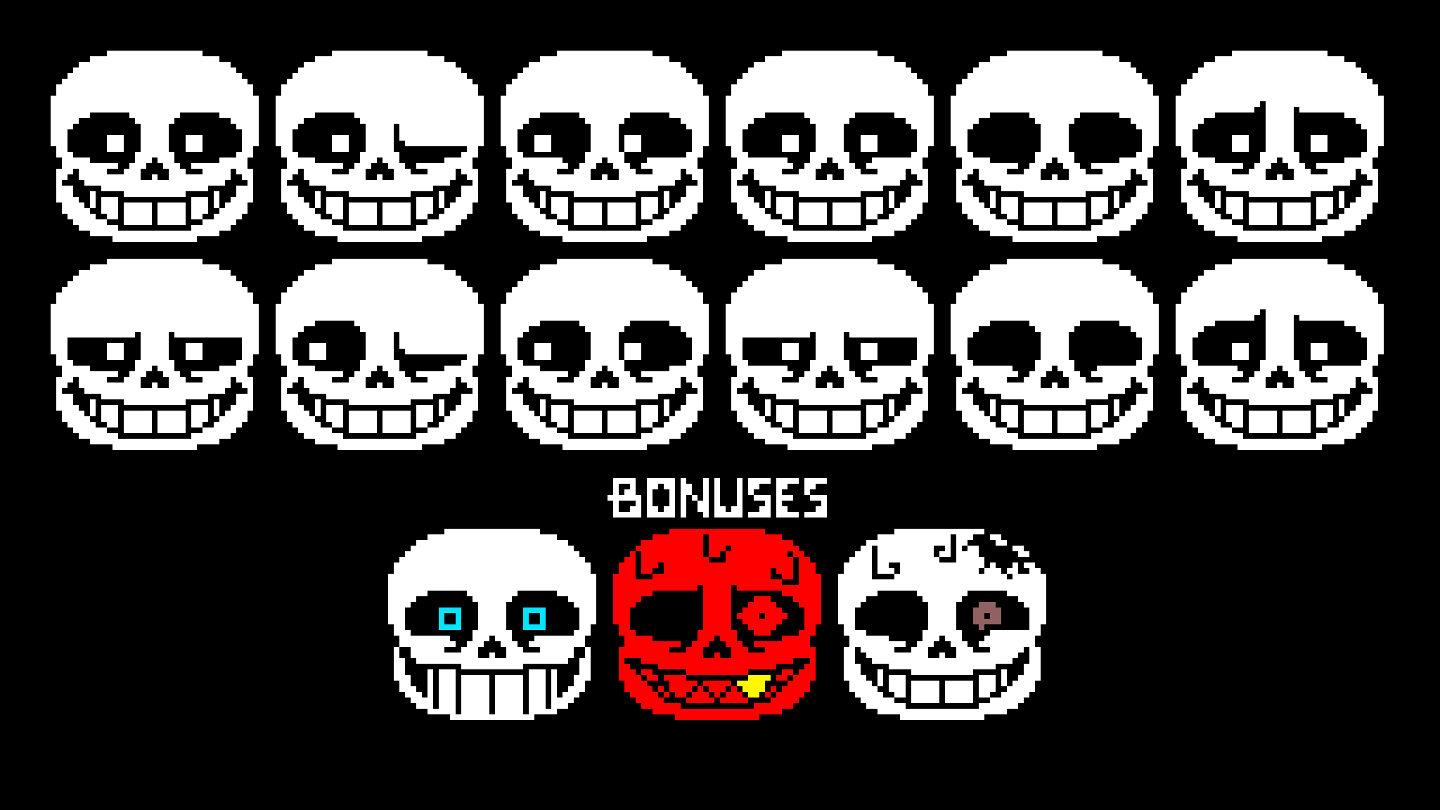 Pixilart - Sans talk sprites V2 by Werdna-5002