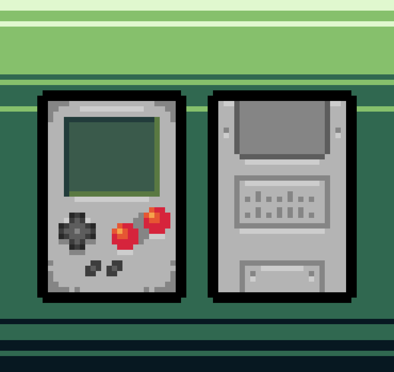 Pixilart - Gameboy Front and Back by WhyAmIPurple