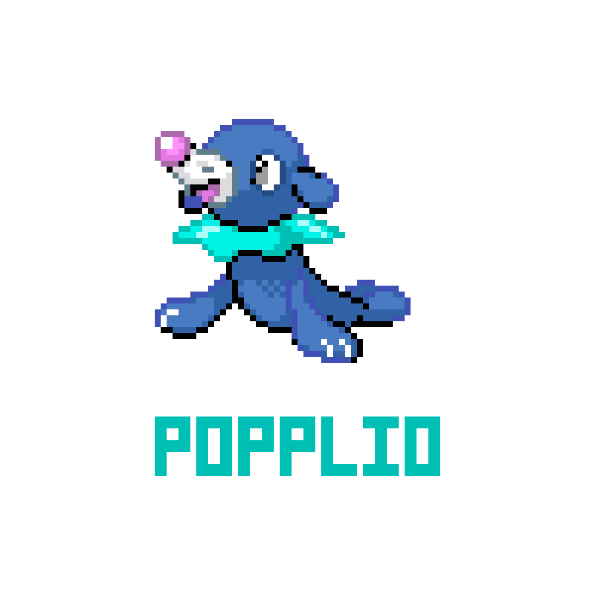 Pixilart - Popplio: 728 by Waffle