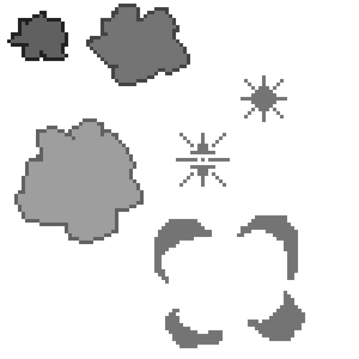 Pixilart - boom sprites by Rizztar