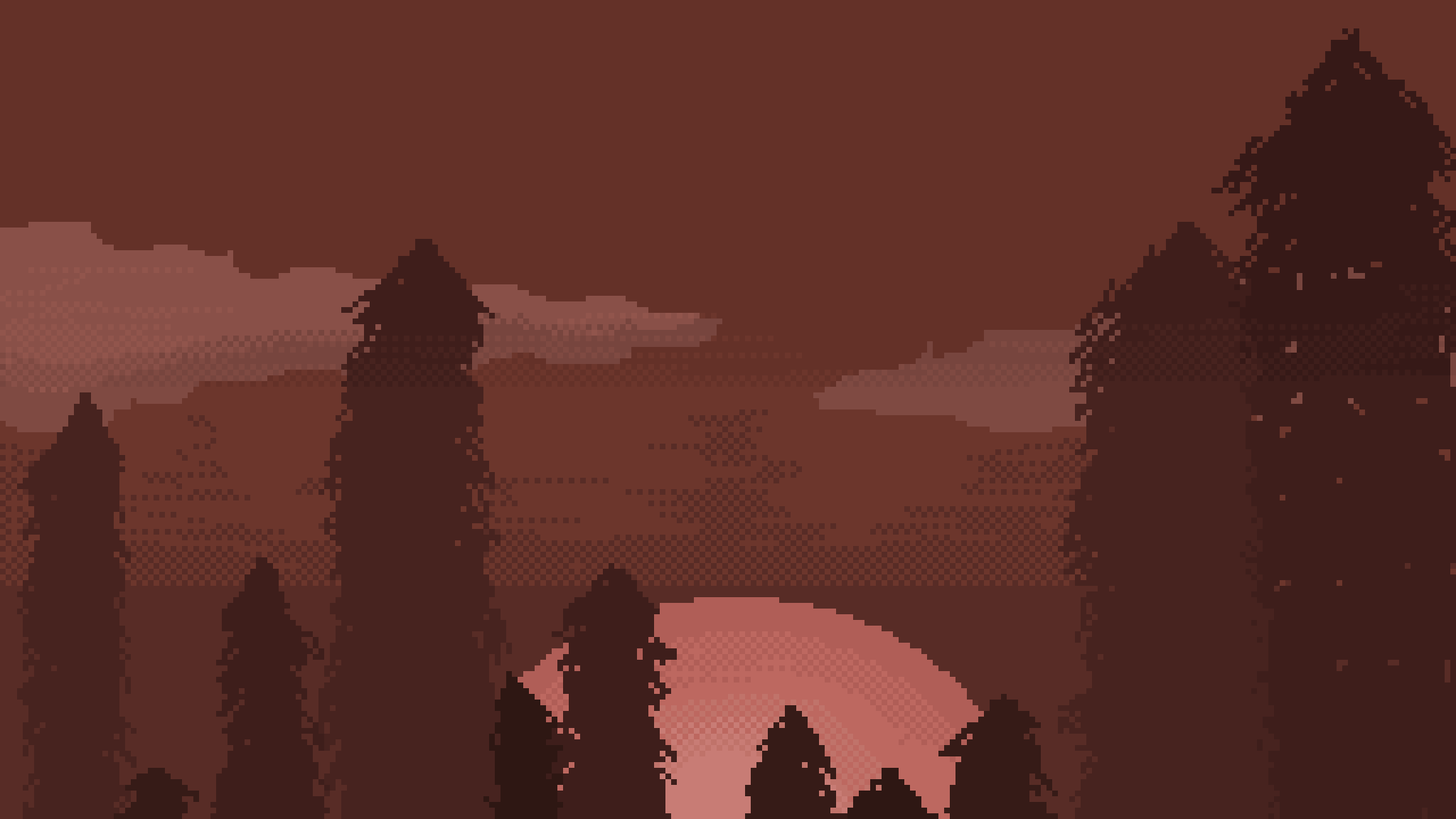 Pixilart - Red forest by wildforest