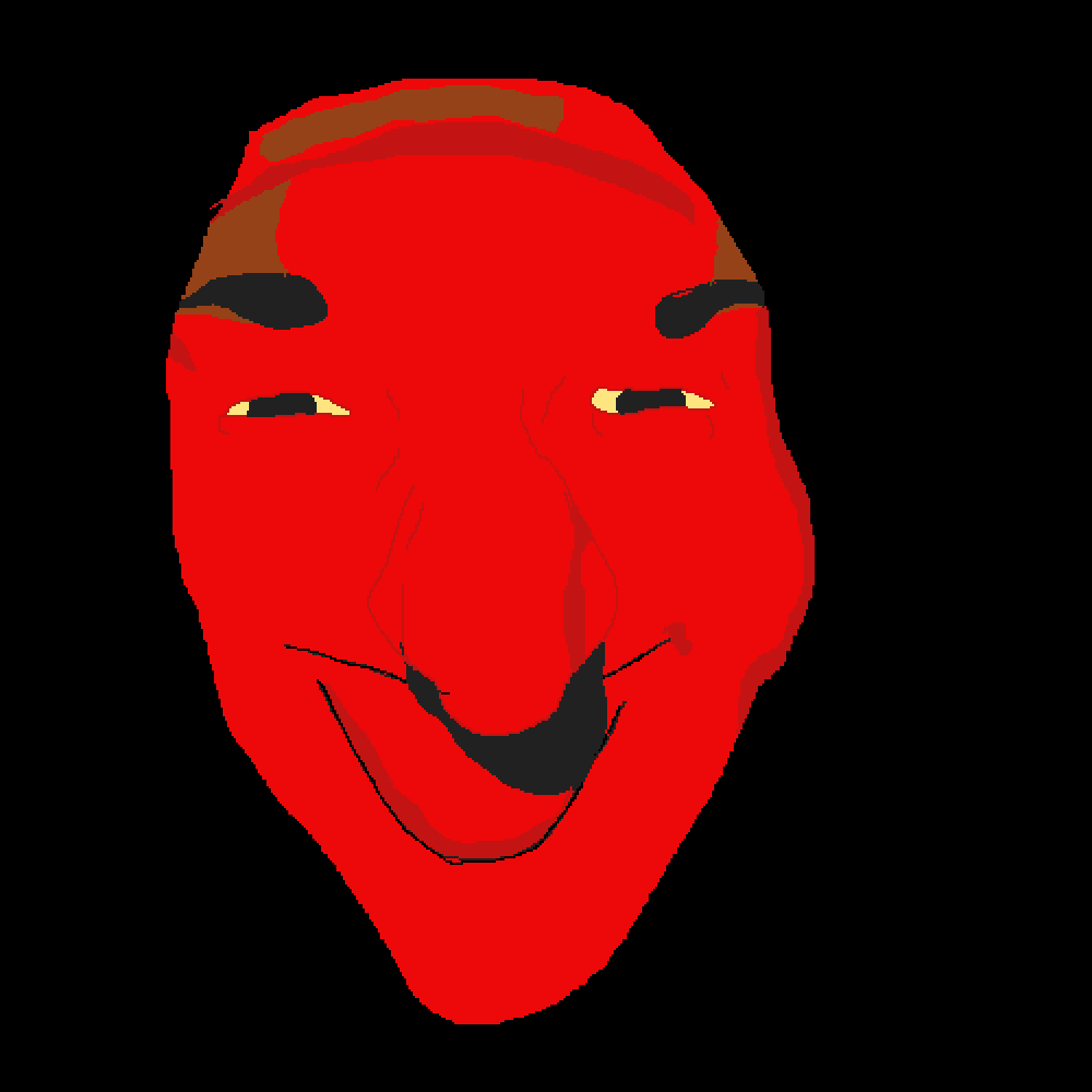 Pixilart - The Red Man by Dotsinlines