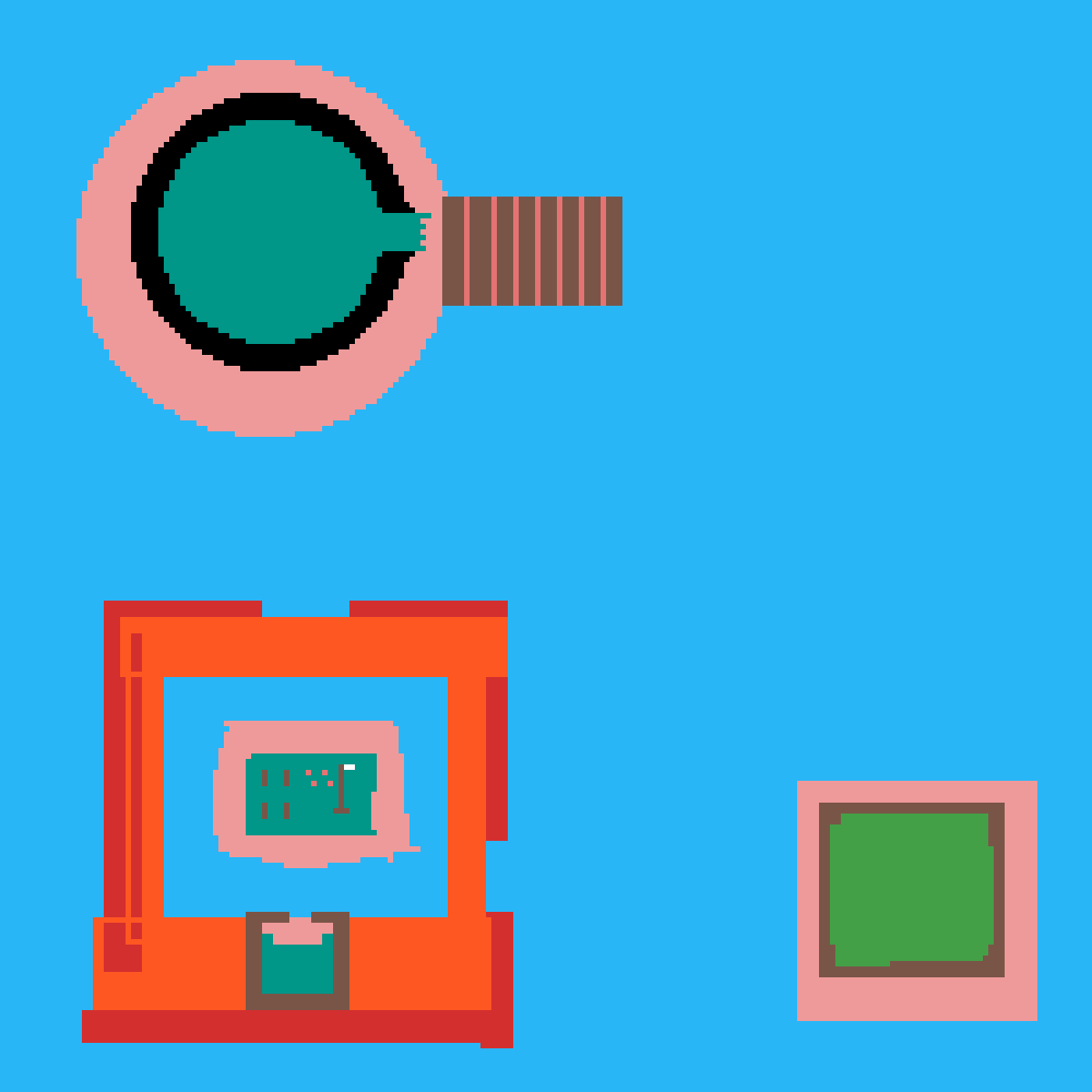 Pixilart - Sample part of map #1 by Cmanov