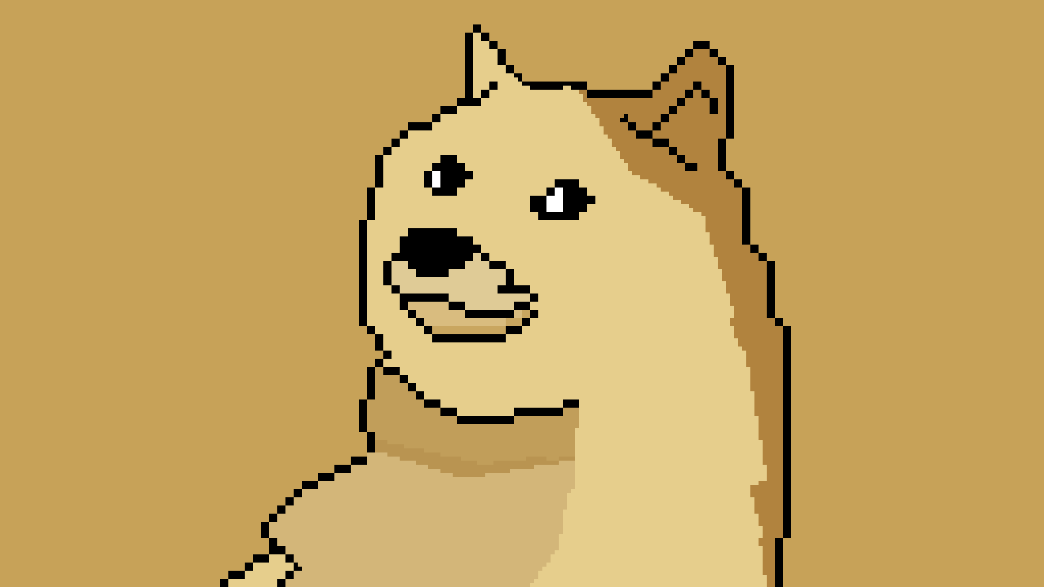 Pixilart - Doge goes insane by StPat-Goat-34