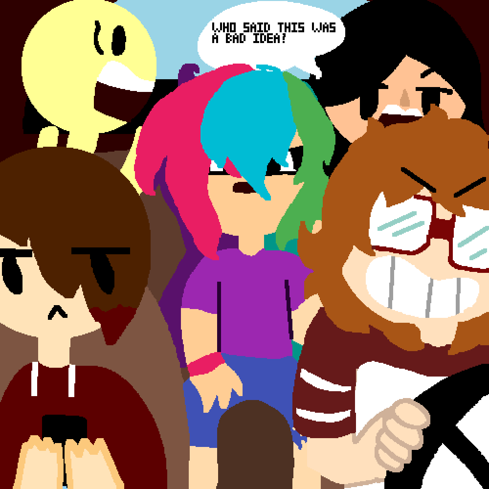 Pixilart - Car Colab. by BeanWarfstache1