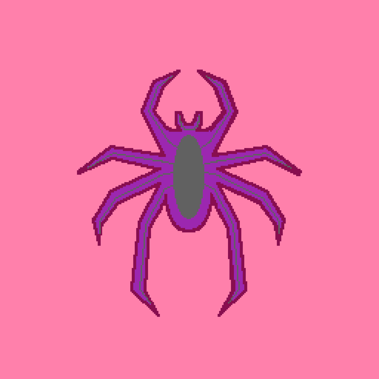 Pixilart - Spider v2 by SelcukAydemir