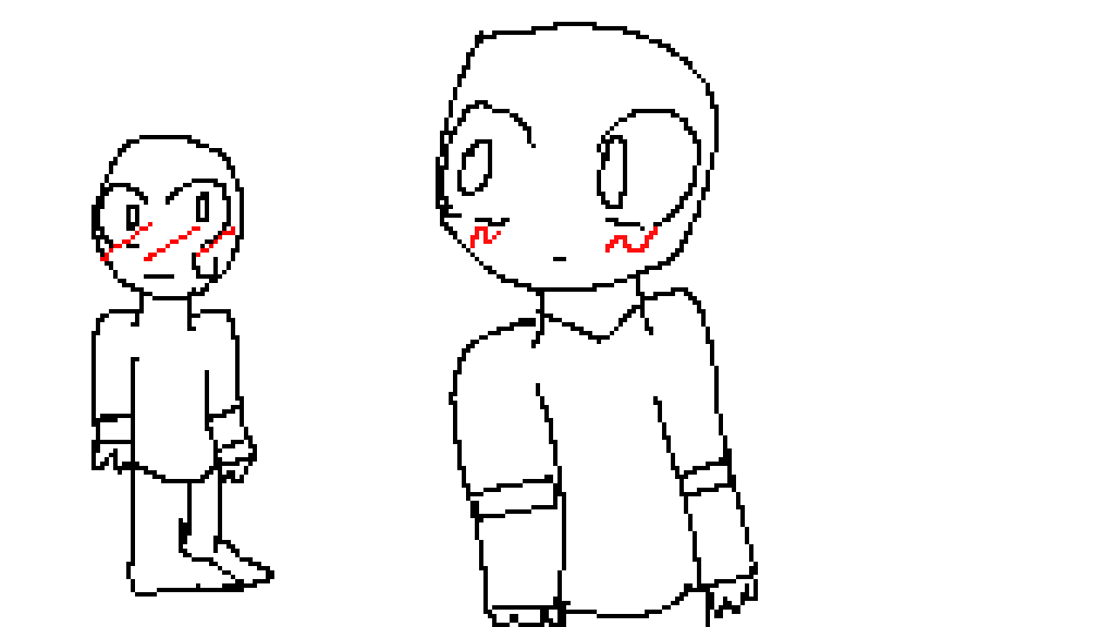 Pixilart - base for emo tom by Chibii