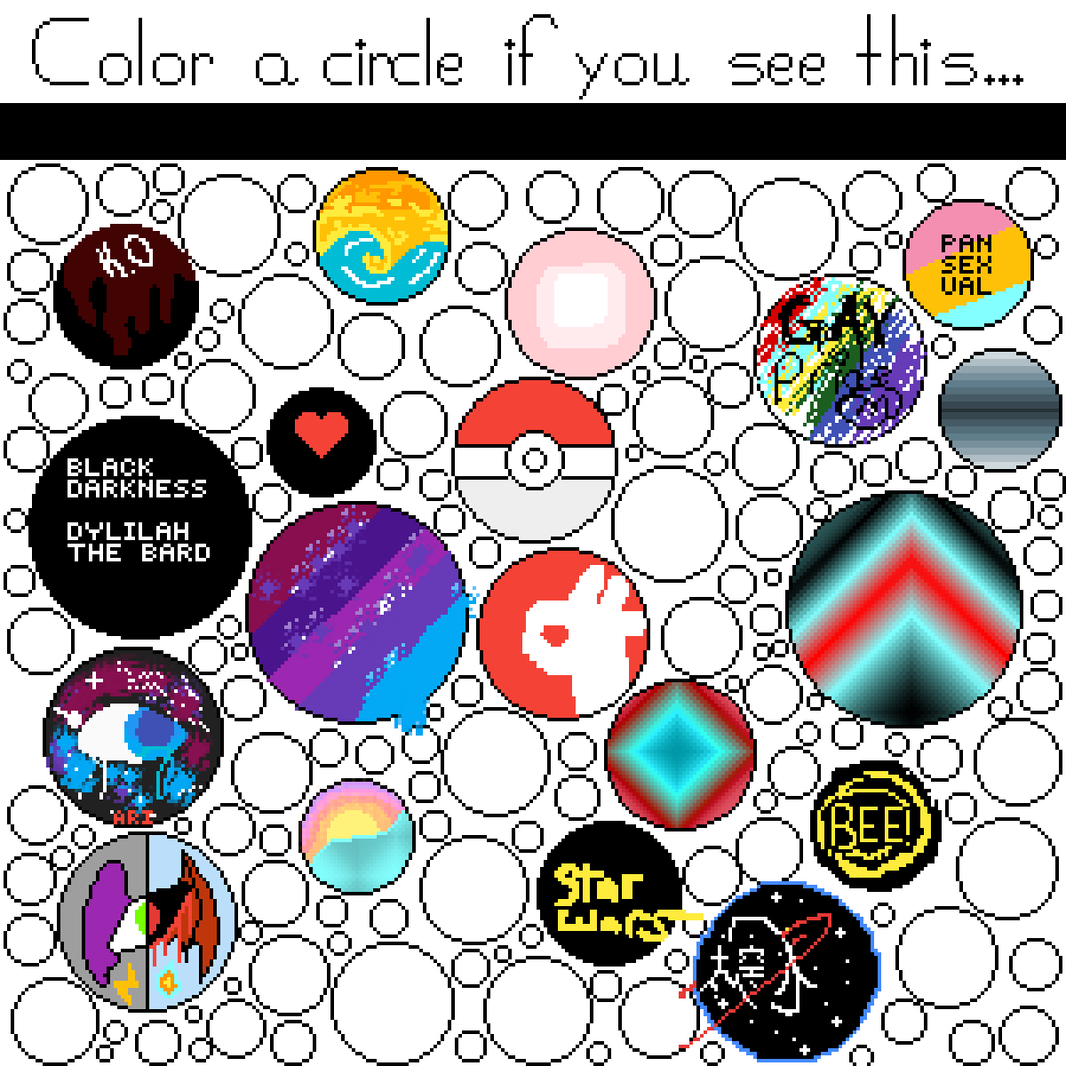 Editing Circle collab - Free online pixel art drawing tool - Pixilart