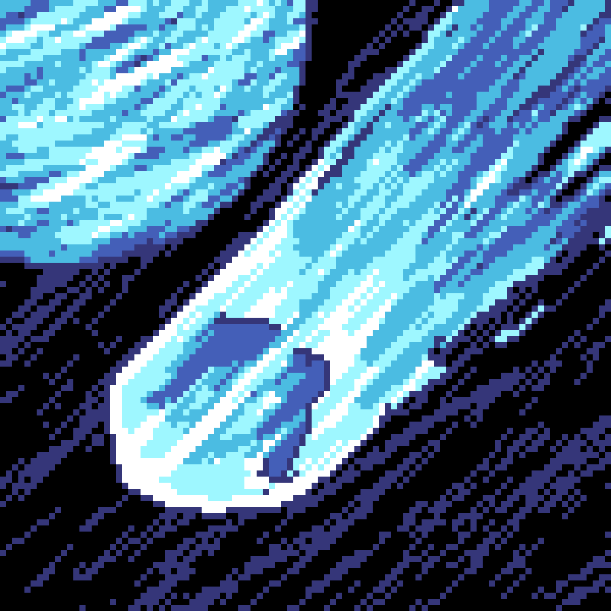 Pixilart - meteor by coder-d6