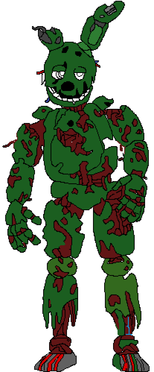 Pixilart - fnaf springtrap by ceo-of-pain