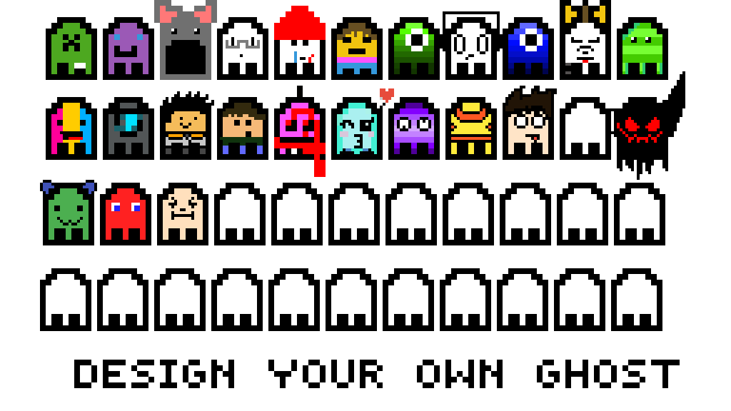 Pixilart - Create a your own ghost! by MudPuddle