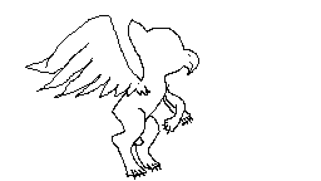 Pixilart - MLP Falcon Pony Base by heartgirl27